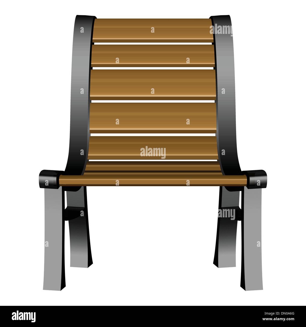 3d garden chair Stock Vector Image & Art - Alamy