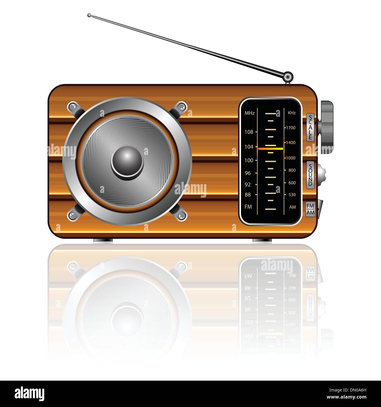 Radio scale Cut Out Stock Images & Pictures - Alamy