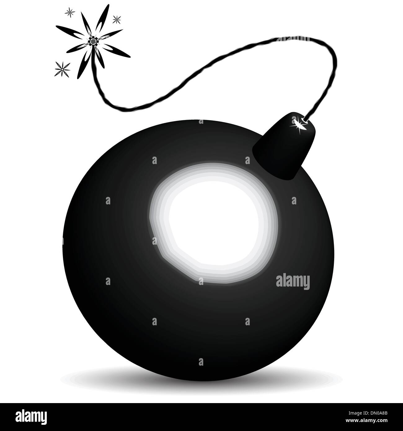 Bomb icon vector vectors hi-res stock photography and images - Alamy