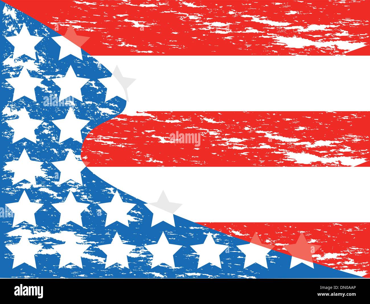 Grunge style usa flag Stock Vector Images - Alamy