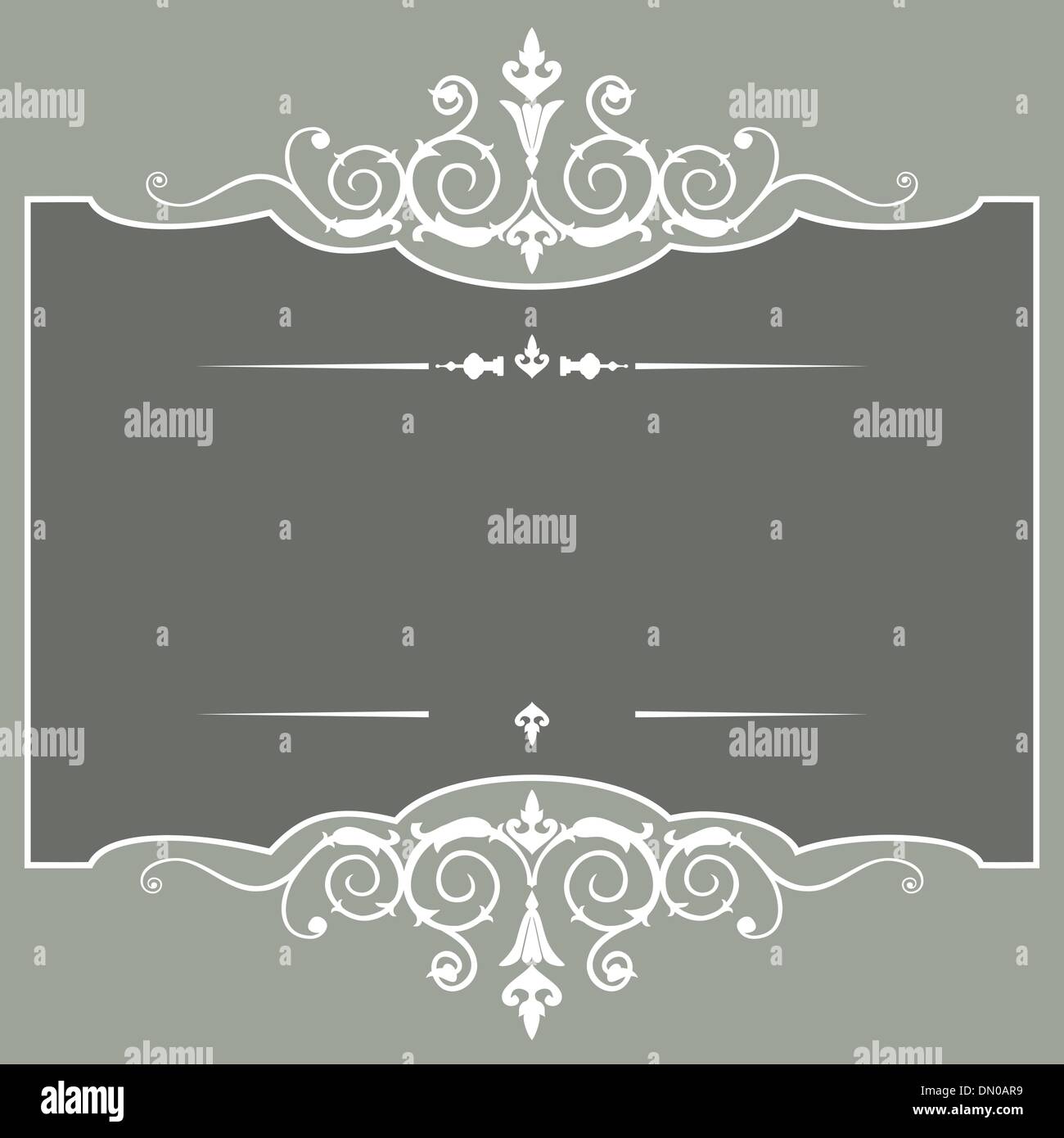 Vector vintage frame Stock Vector Image & Art - Alamy