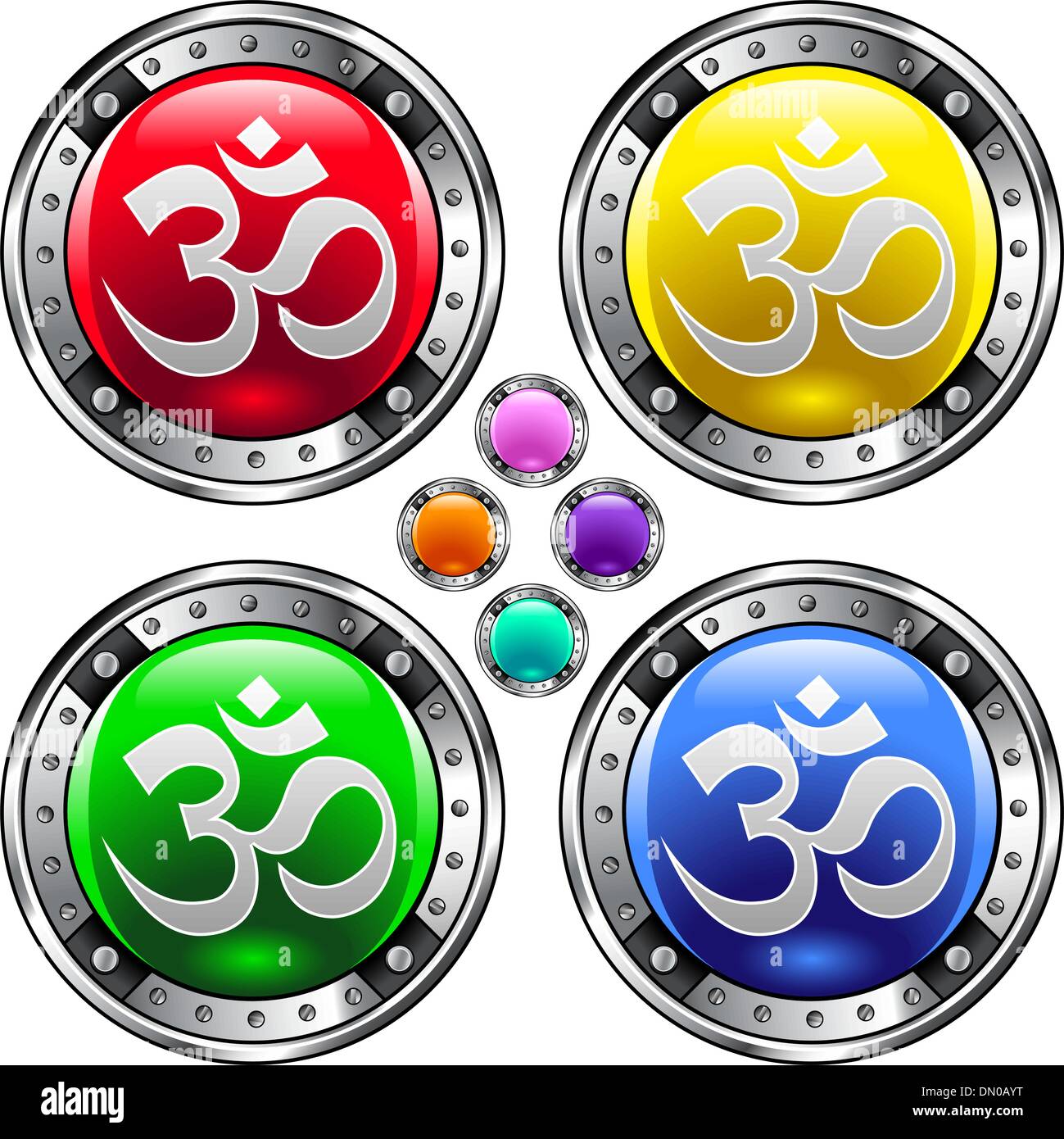 Om symbol hindu religion Cut Out Stock Images & Pictures - Alamy