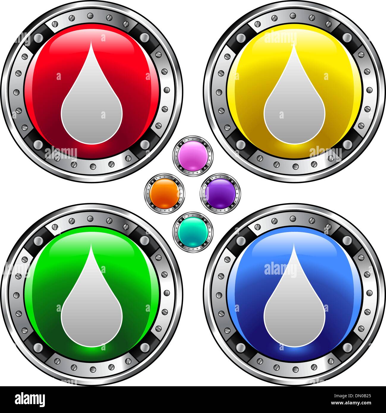 Liquid round Cut Out Stock Images & Pictures - Alamy