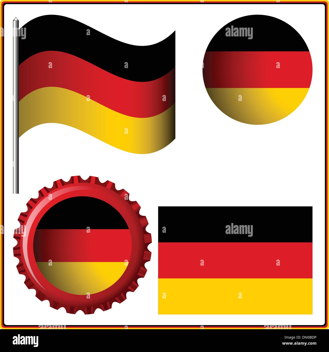 Germany atlas Stock Vector Images - Alamy