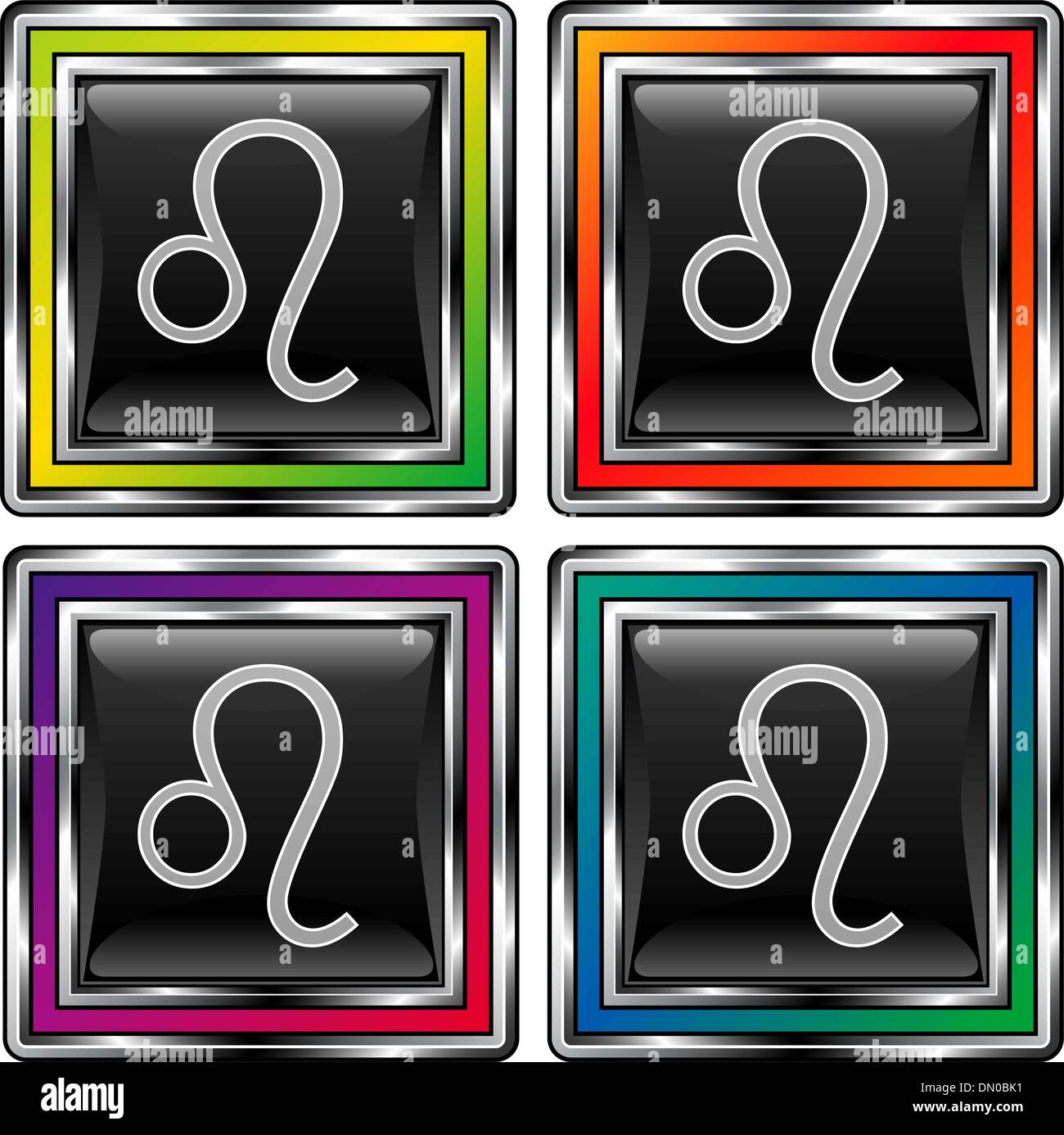 Red box yellow star Stock Vector Images - Alamy