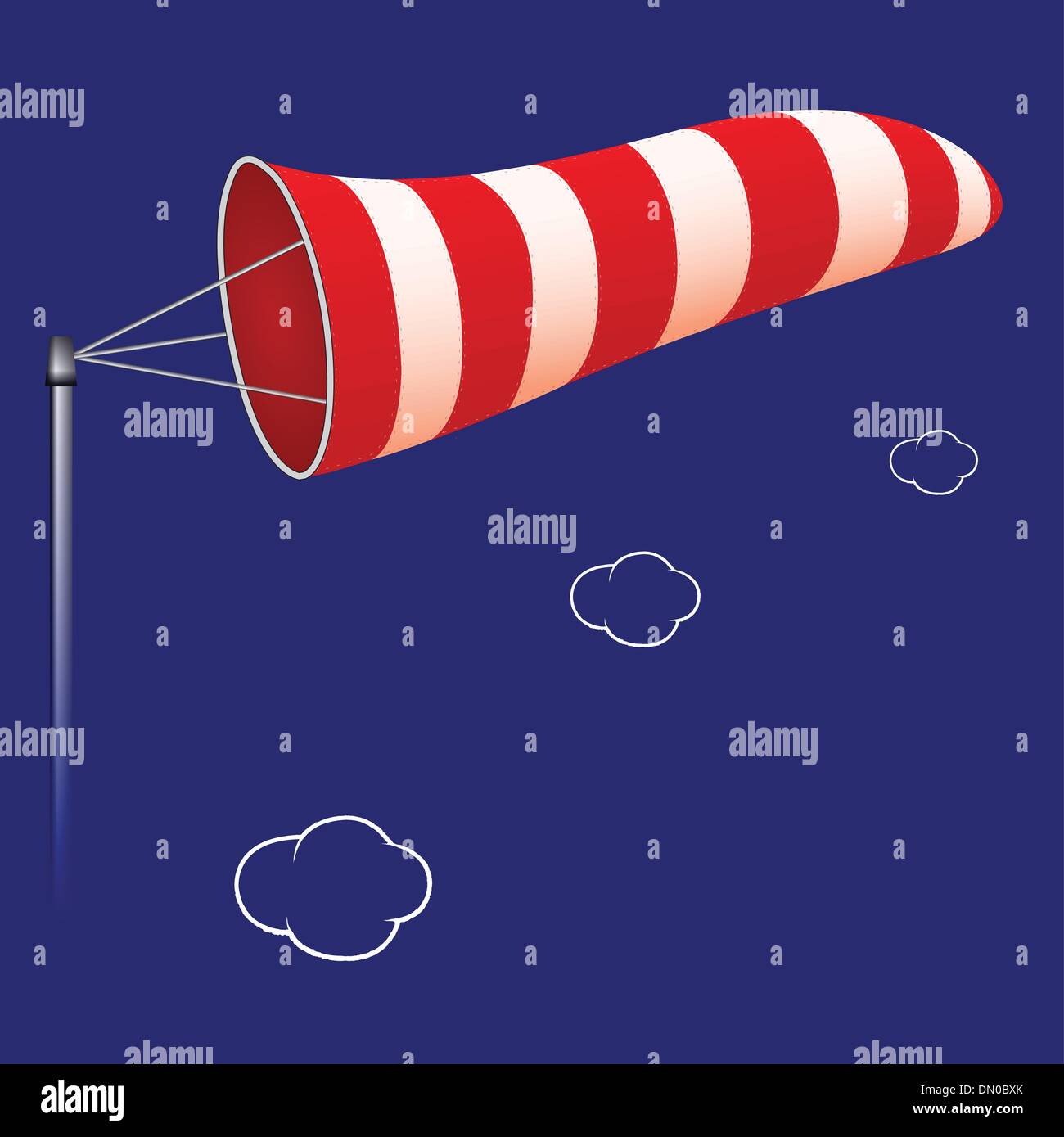 Wind Sock Vector A Wind Sock Stock Vector Images Alamy