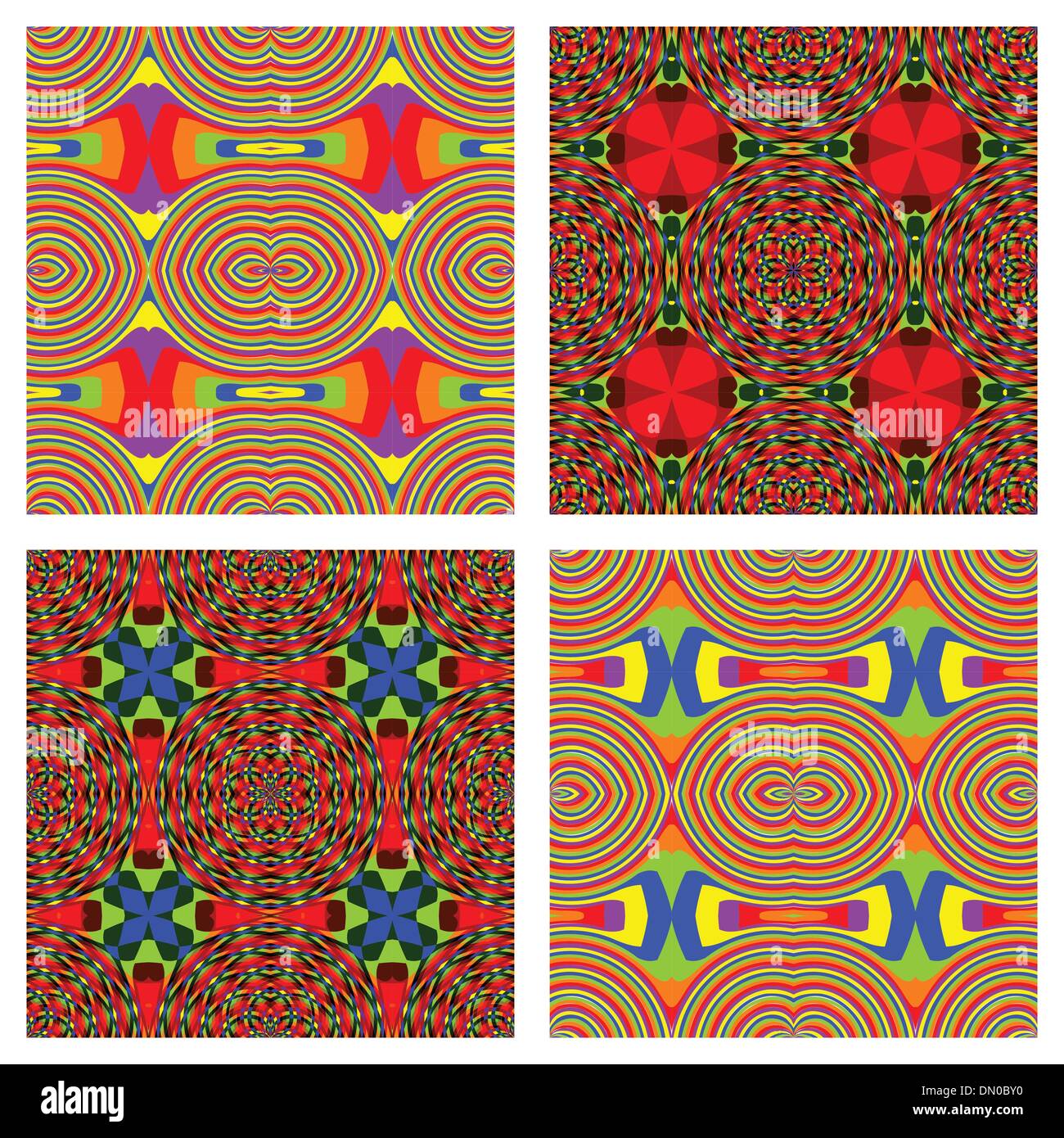 rainbow seamless patterns Stock Vector Image & Art - Alamy