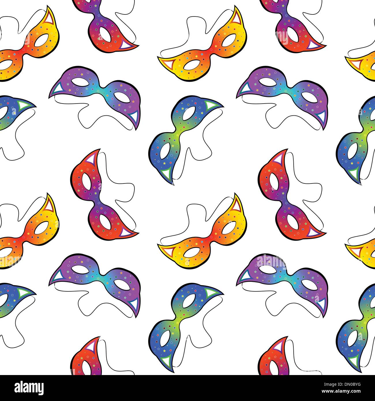 Venice carnival Stock Vector Images - Alamy