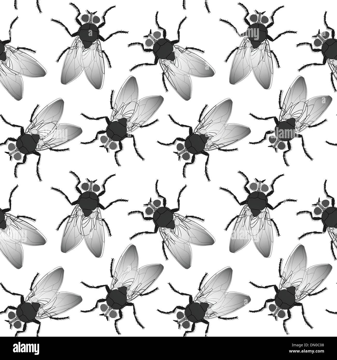 fly seamless texture Stock Vector Image & Art - Alamy