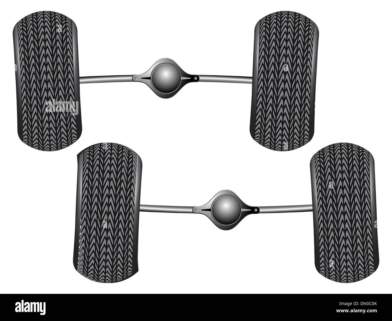 Car rear axle tire hi-res stock photography and images - Alamy