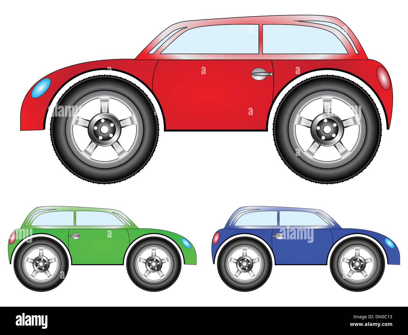 town car set Stock Vector Image & Art - Alamy