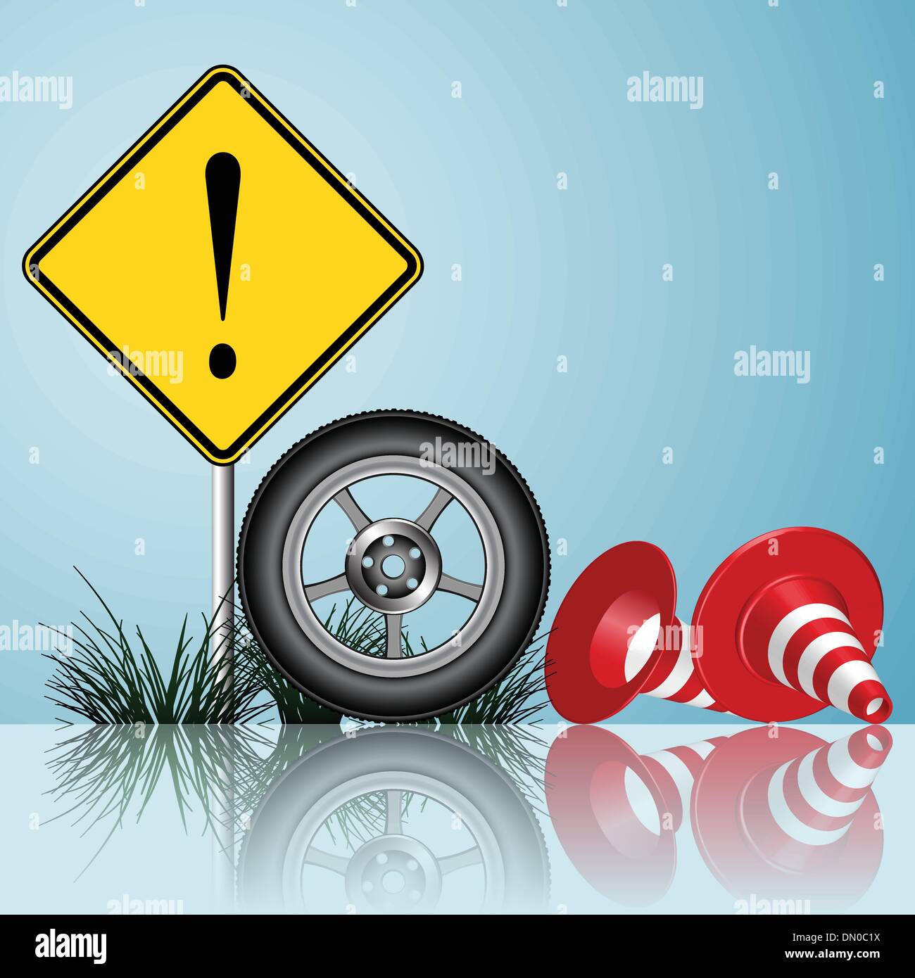 Traffic elements hi-res stock photography and images - Alamy