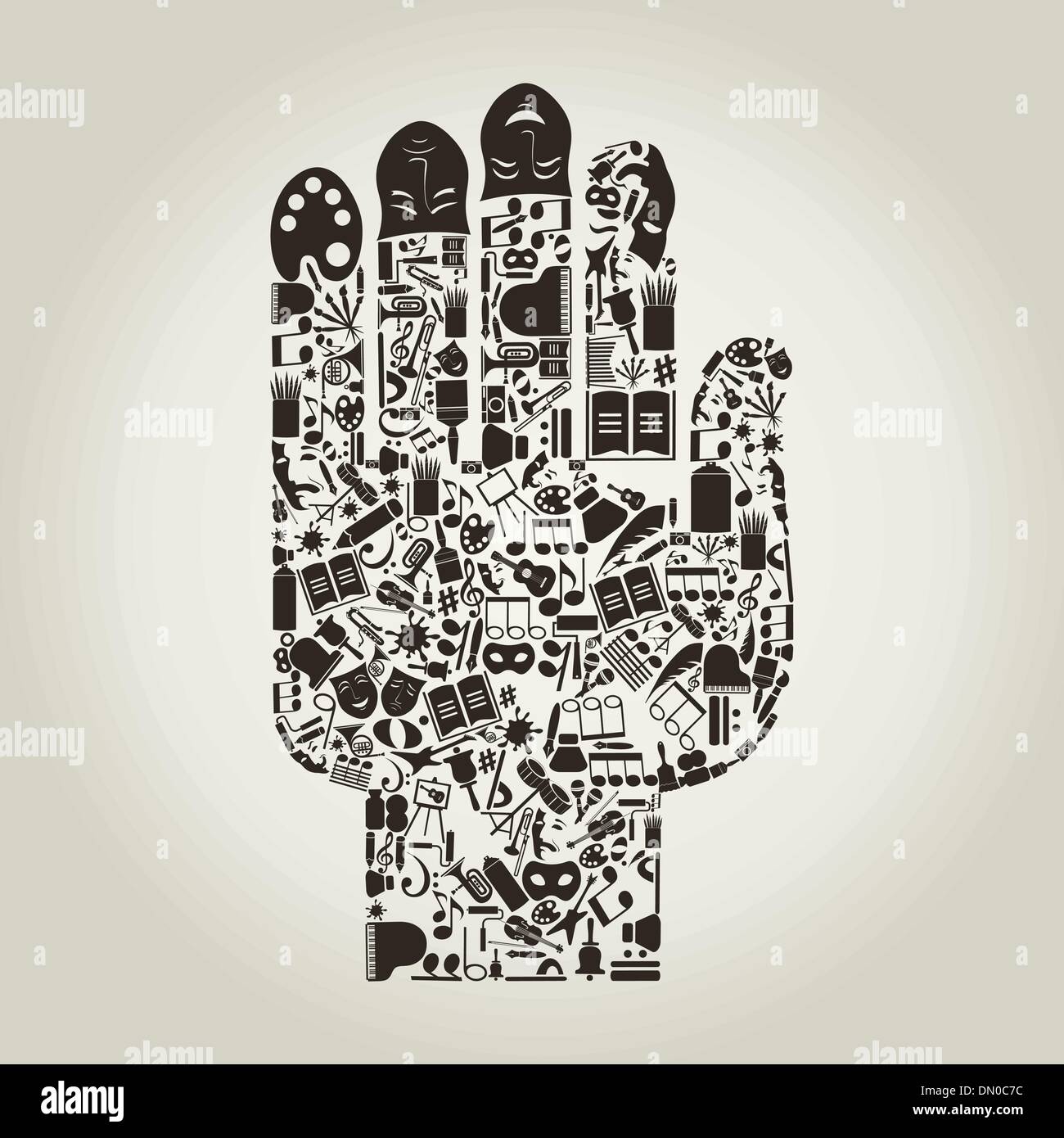 Hand art hi-res stock photography and images - Alamy
