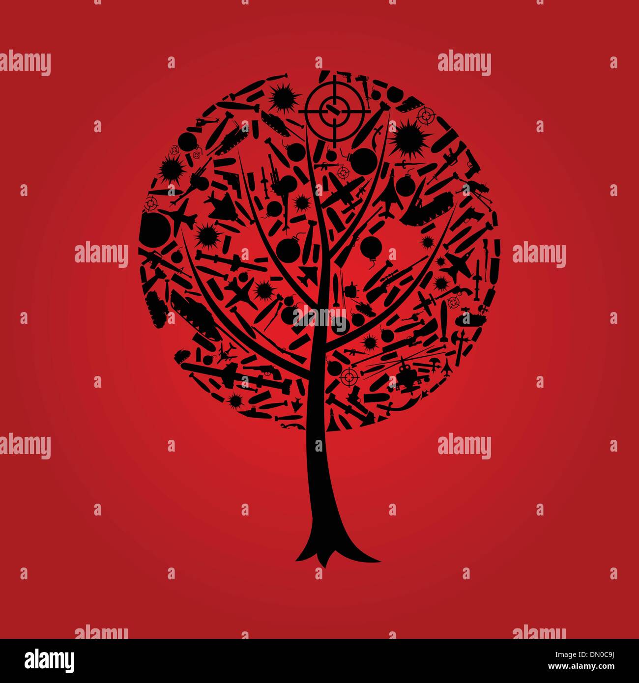 Tree the weapon Stock Vector Image & Art - Alamy