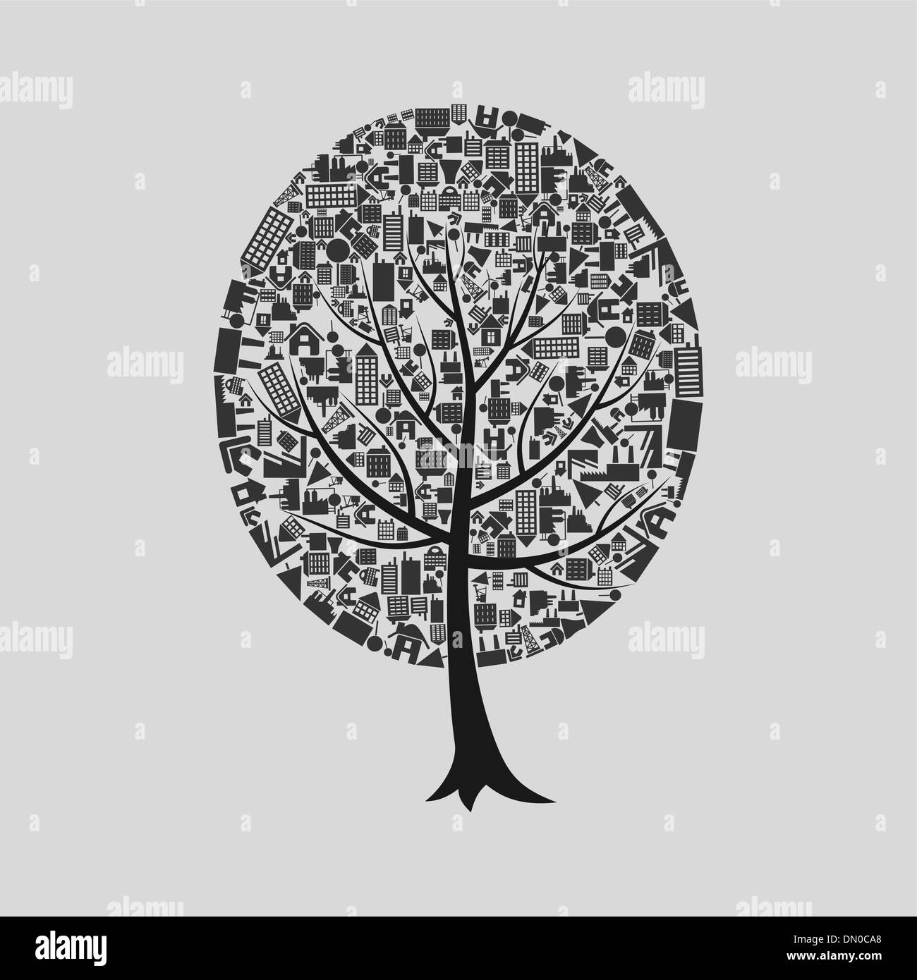 Chimney of the town house Black and White Stock Photos & Images - Alamy