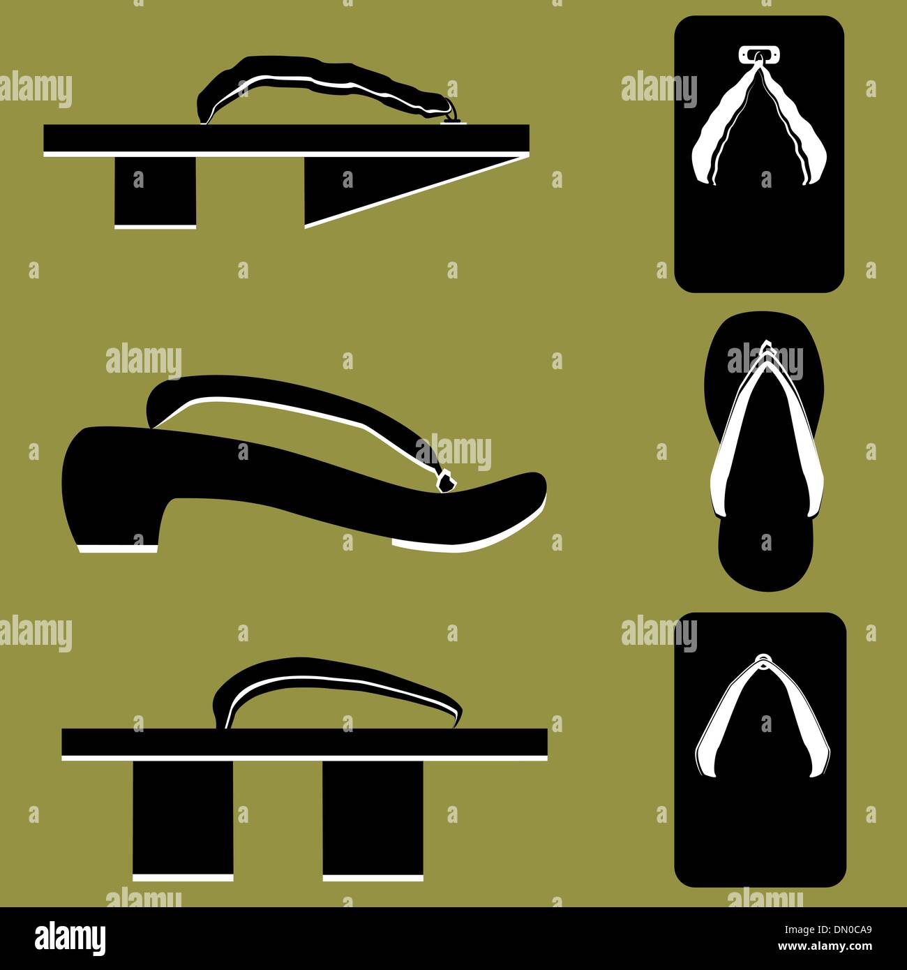 Tread shoes Stock Vector Images - Alamy