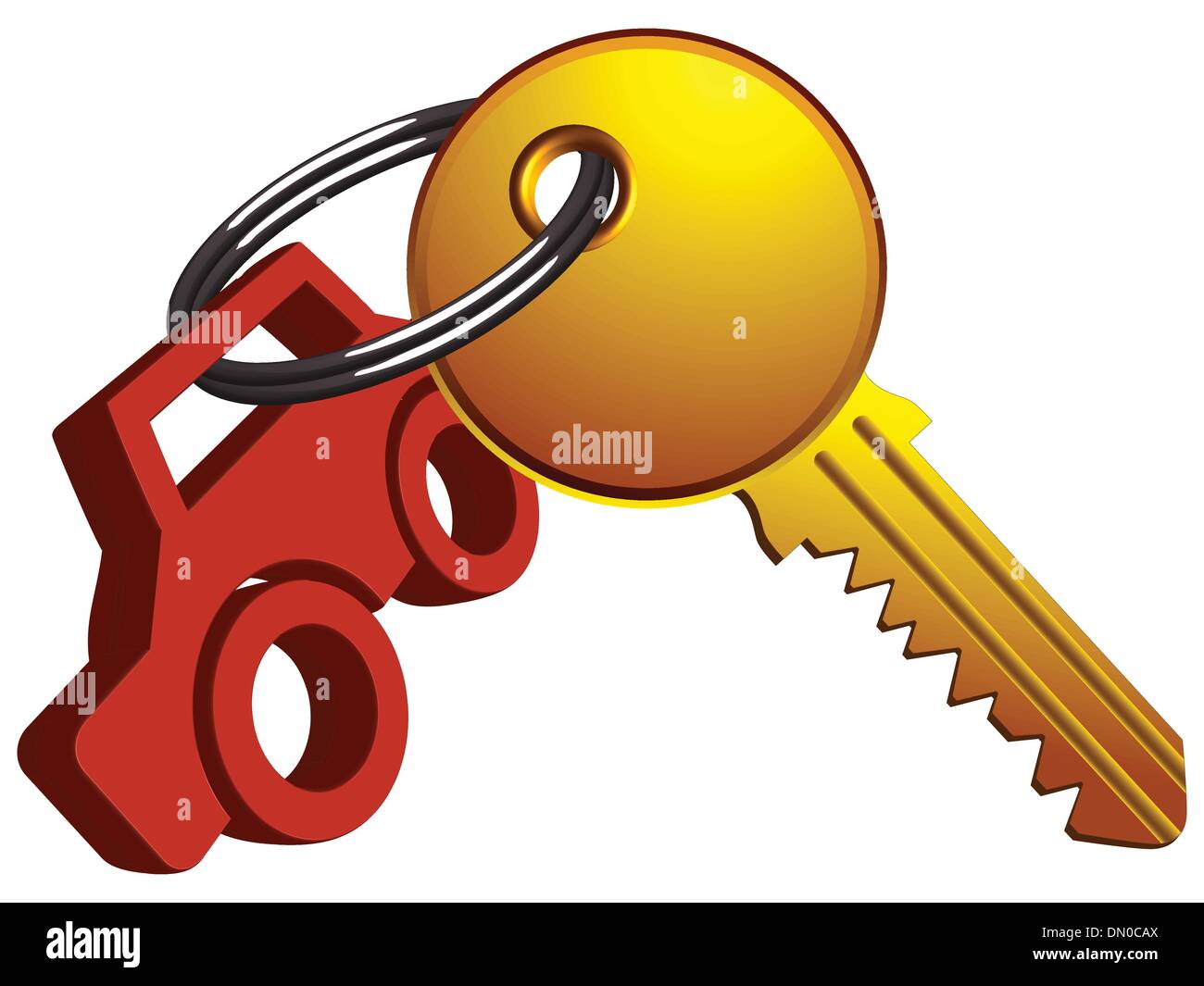 car and key Stock Vector Image & Art - Alamy