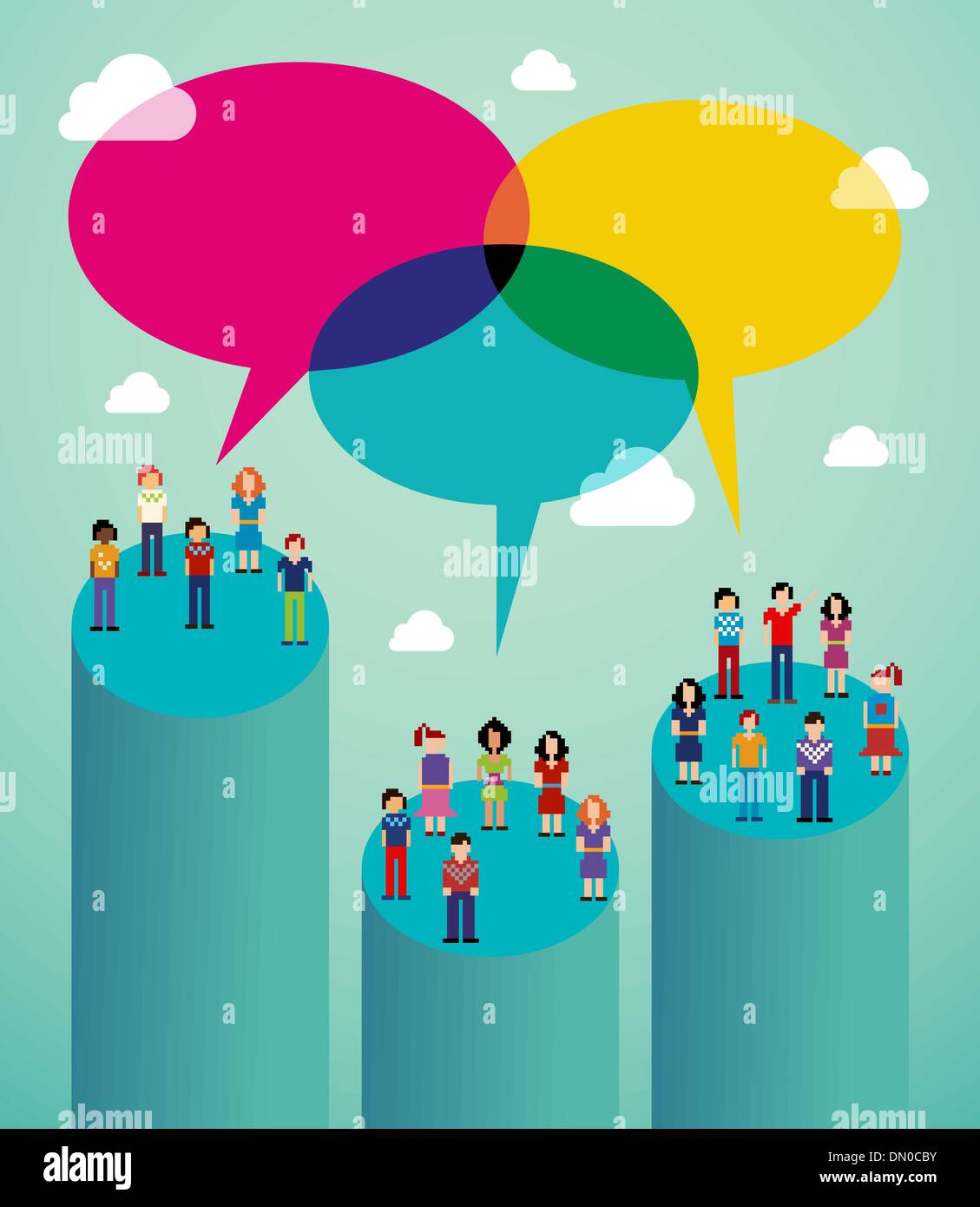 Social person communication Stock Vector Images - Alamy