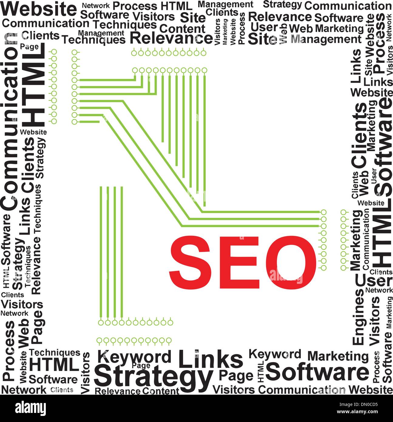 Promotion of sites Stock Vector Image & Art - Alamy