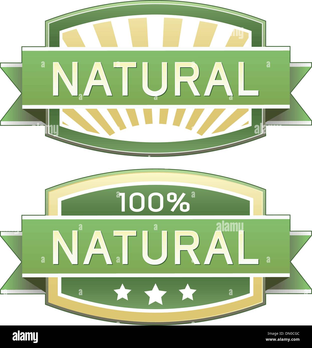 Natural food or product label Stock Vector Image & Art - Alamy