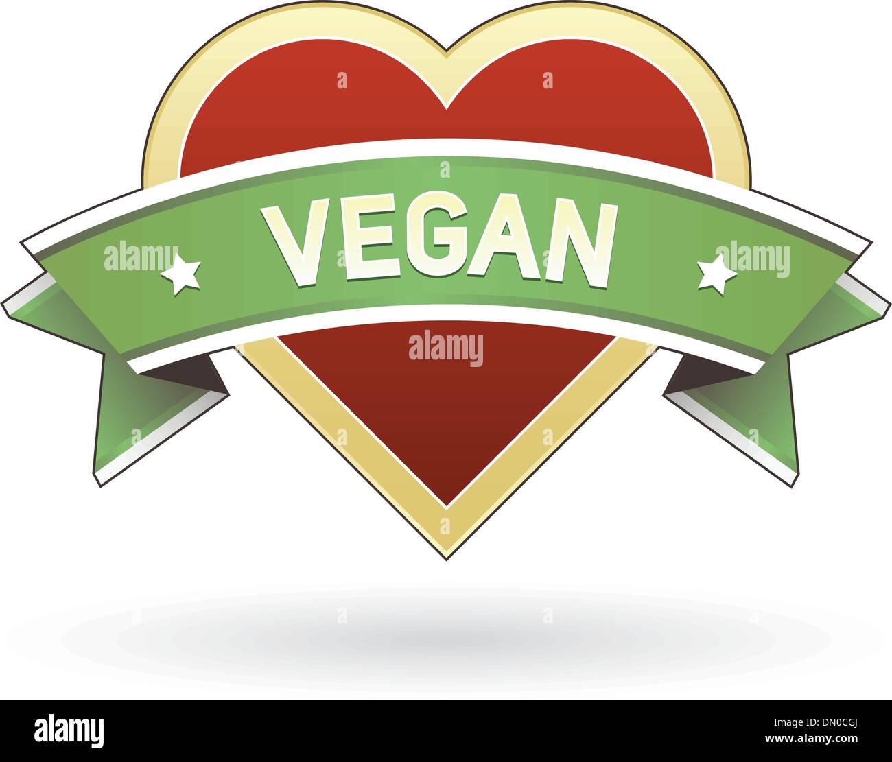 Vegan food label Stock Vector Image & Art - Alamy