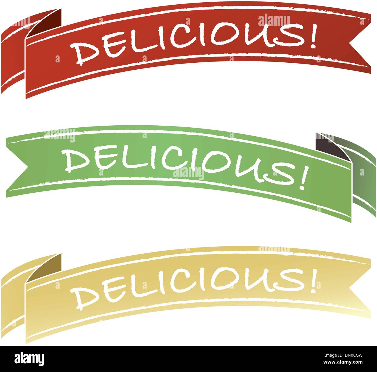 Delicious food Stock Vector Images - Alamy