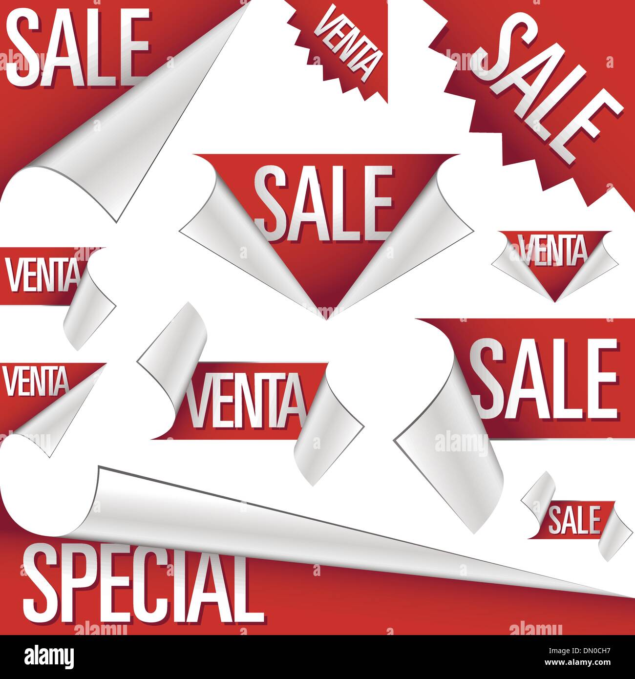 Sale Corner Banner