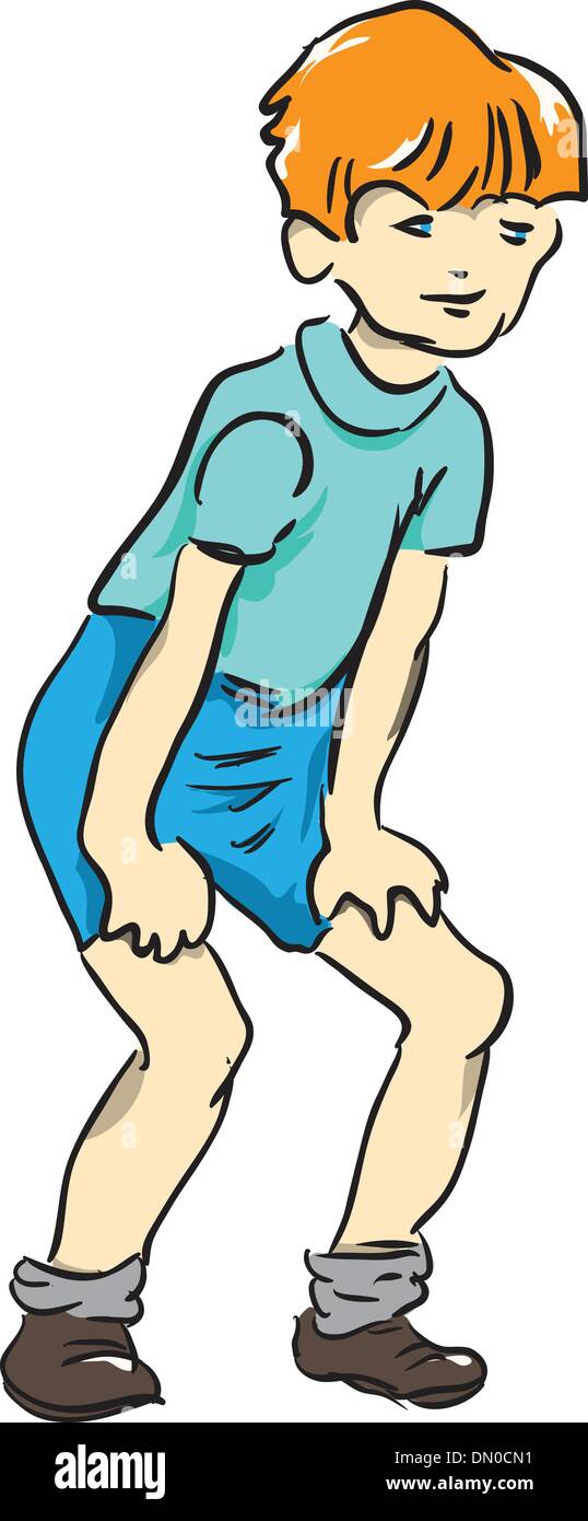 Red lad Stock Vector Images - Alamy