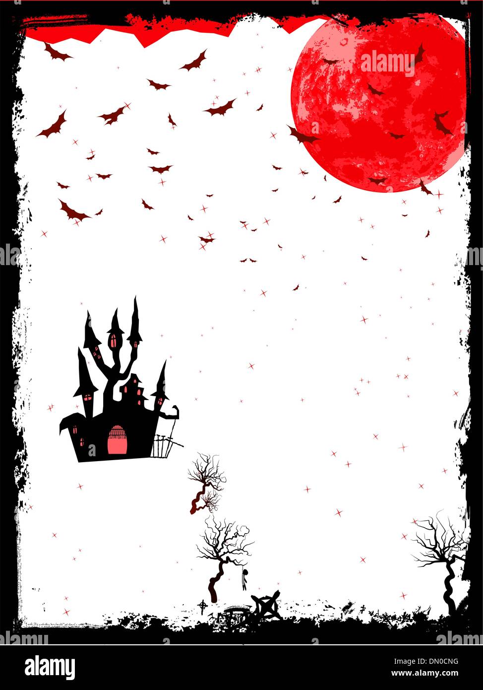 House with red cross Stock Vector Images - Alamy