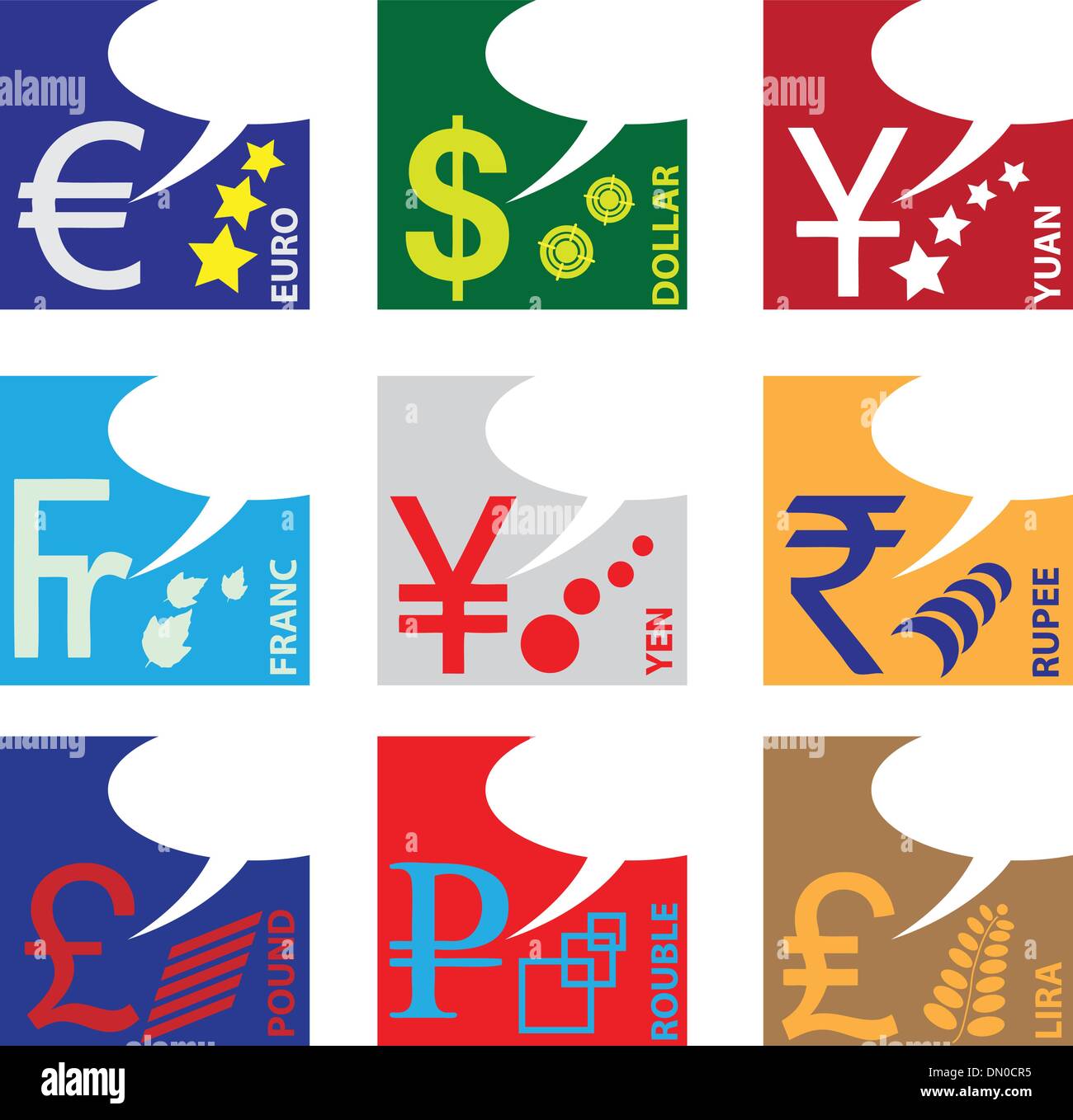 Monetary vector vectors hi-res stock photography and images - Alamy