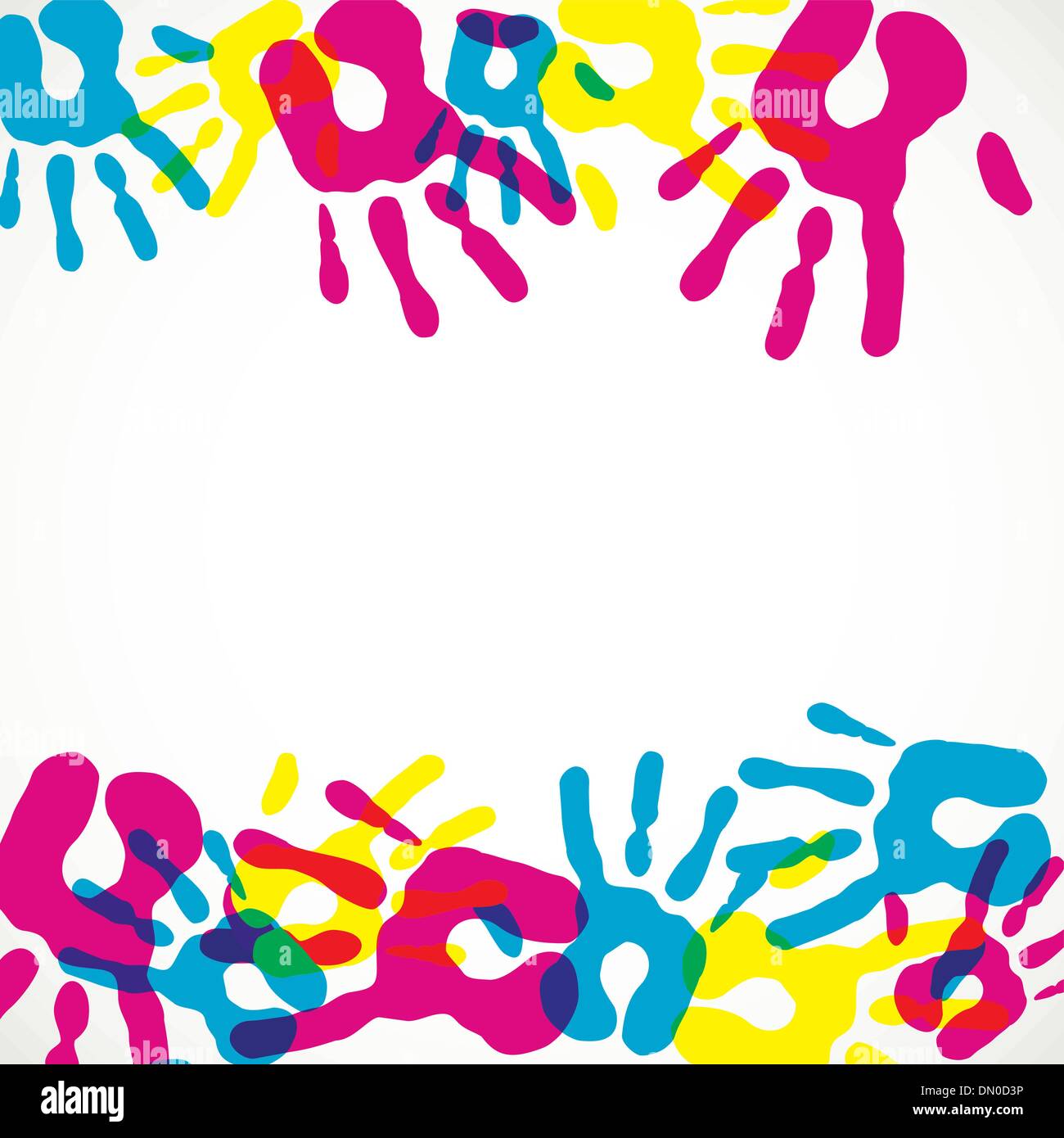 Multicolor diversity hands background Stock Vector Image & Art - Alamy