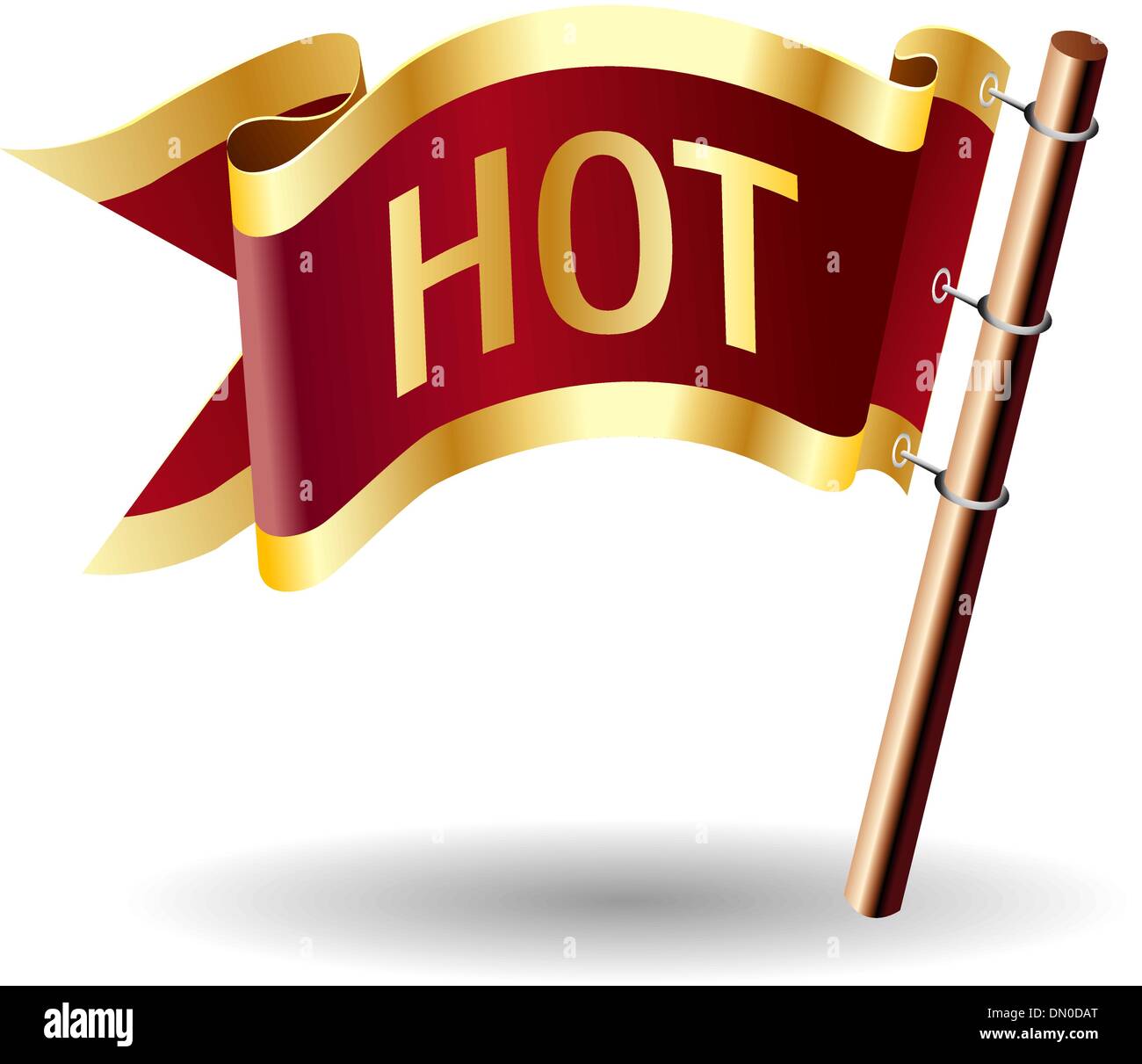 Hot royal flag Stock Vector Image & Art - Alamy