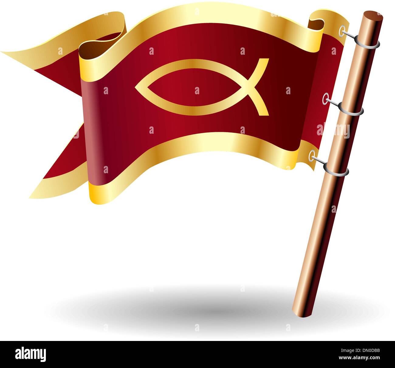 Jesus with the flag hi-res stock photography and images - Alamy