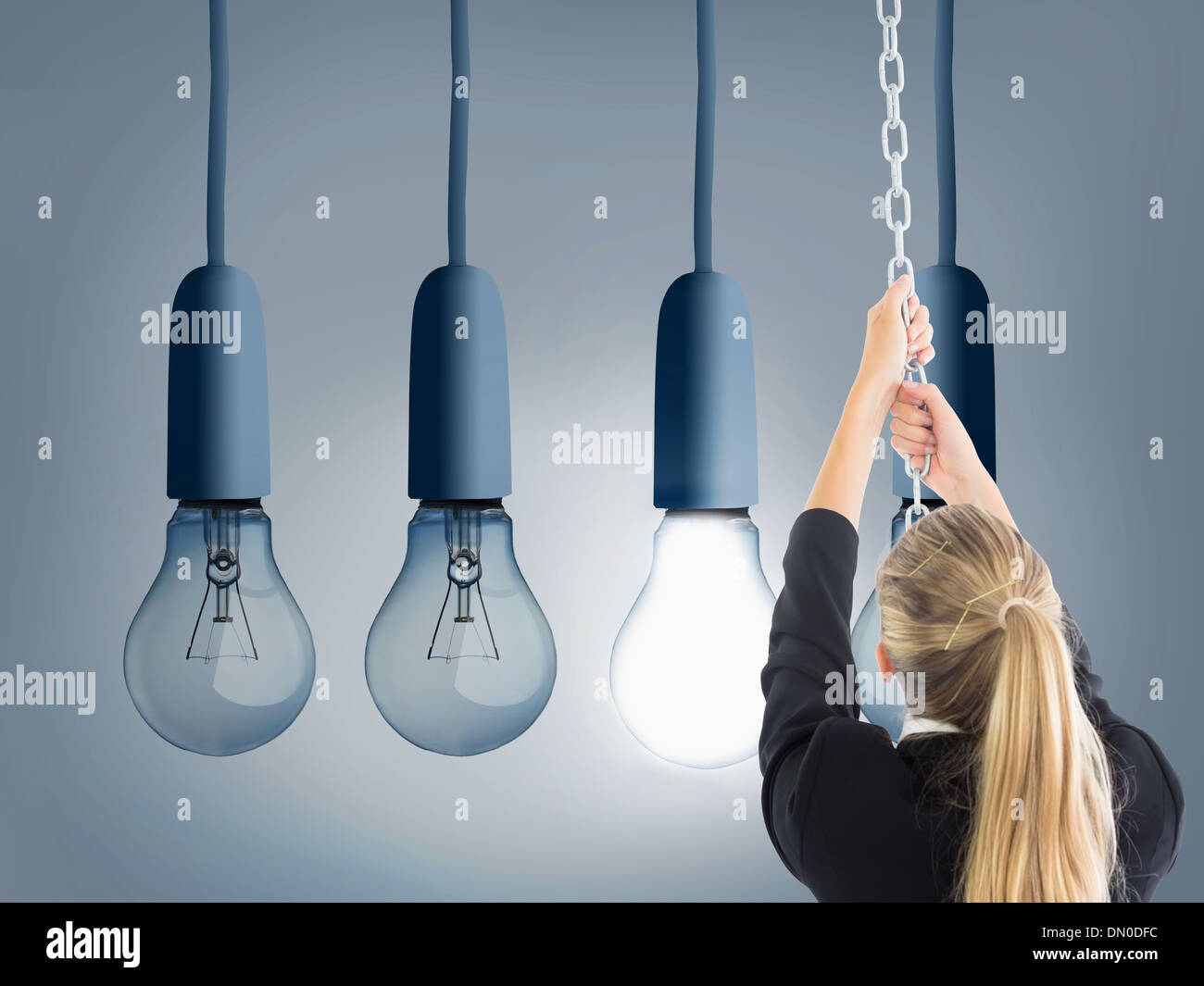 Pulling electrical wire hi-res stock photography and images - Alamy