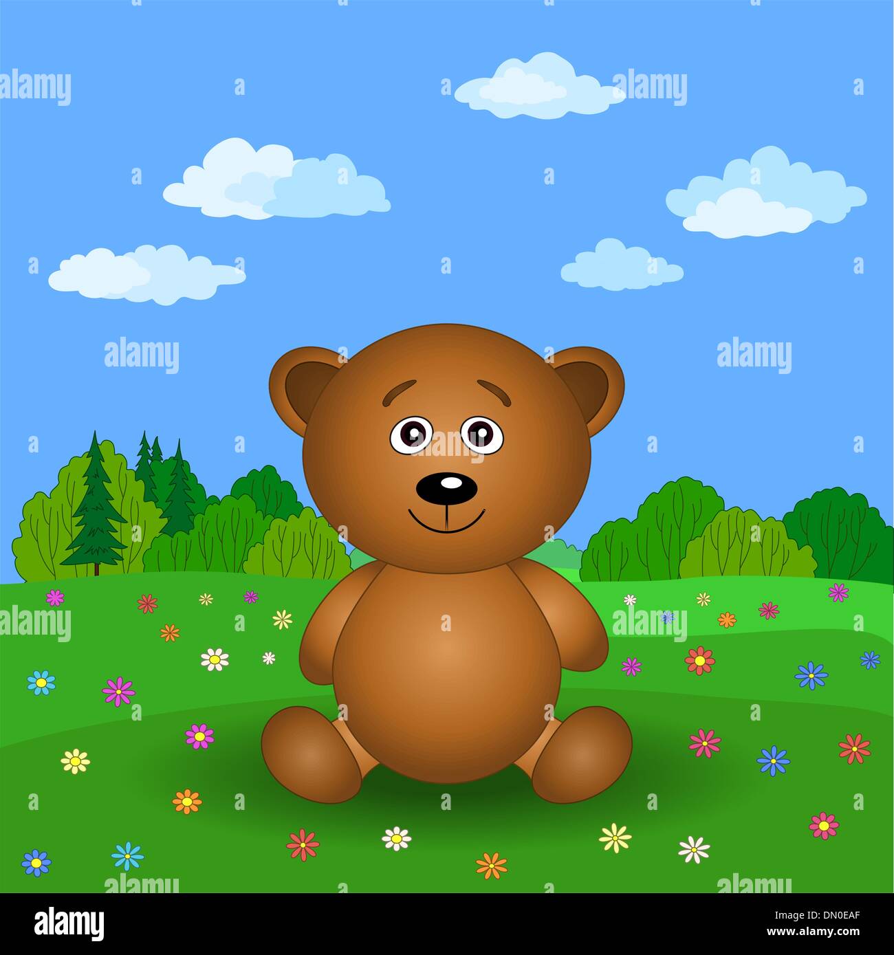 On summer vacations Stock Vector Images - Alamy