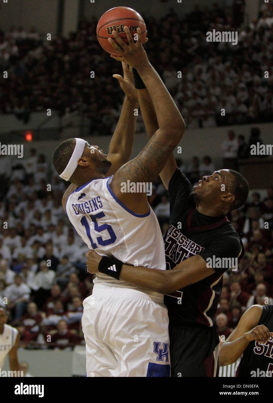 Feb. 16, 2010 - Starkville, Kentucky, USA - Mississippi States Jarvis ...