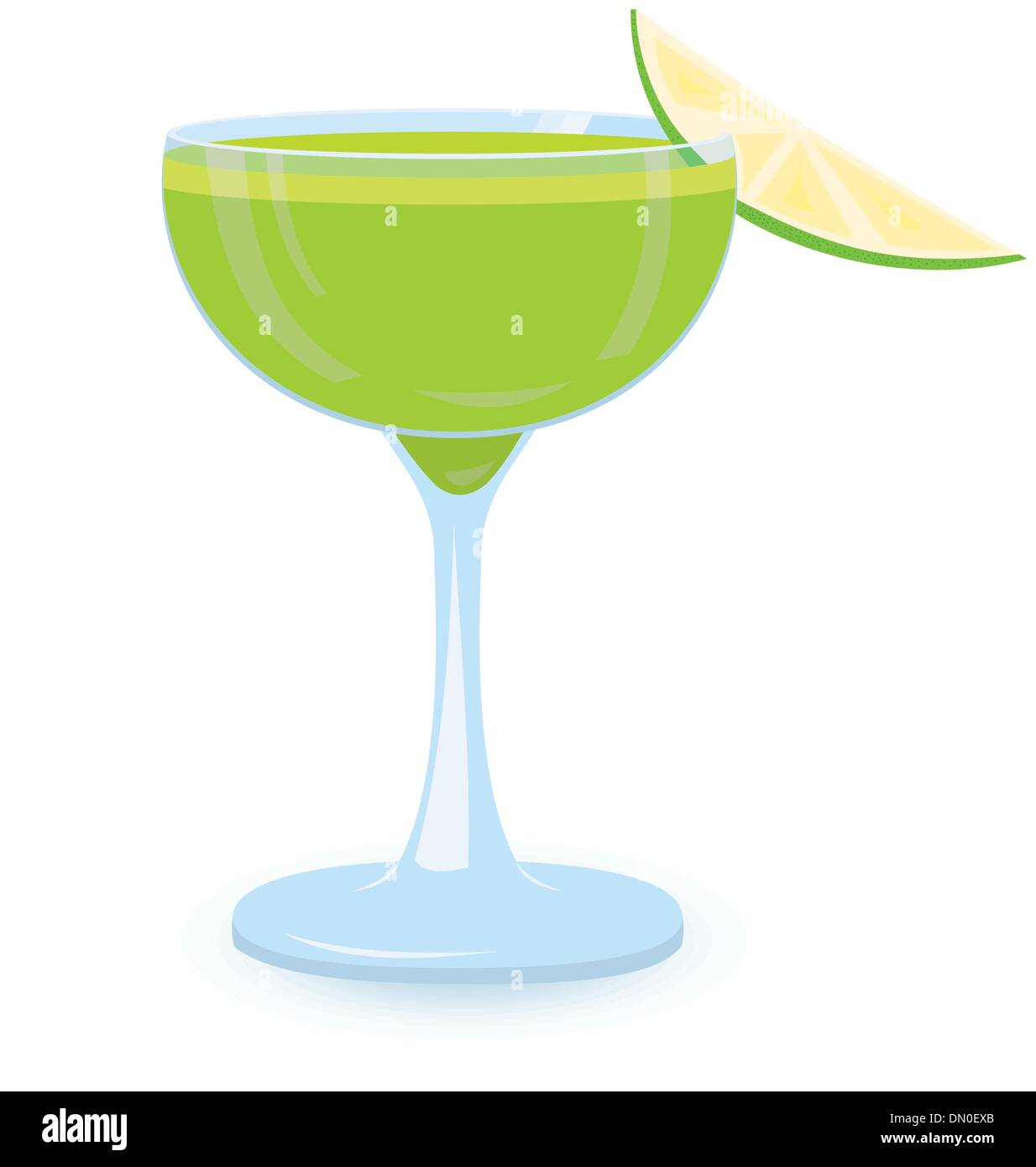 Refreshing mint lime drink Stock Vector Images - Alamy