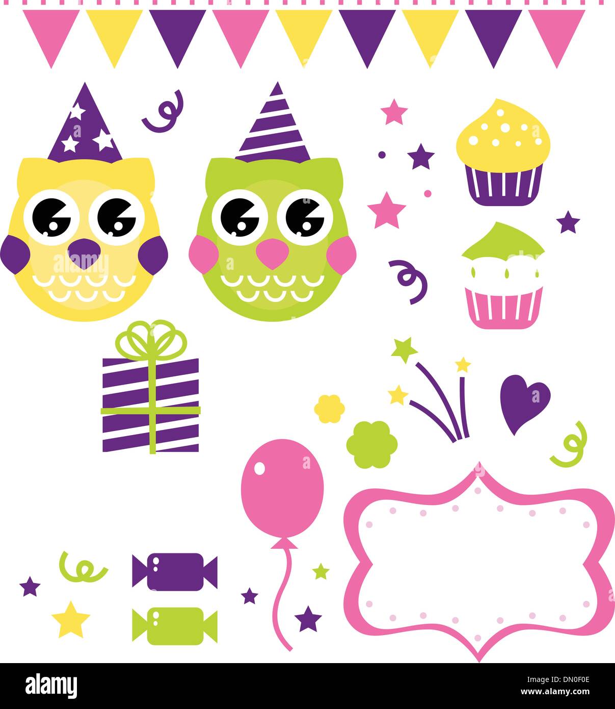 Happy Birthday Owl Clipart