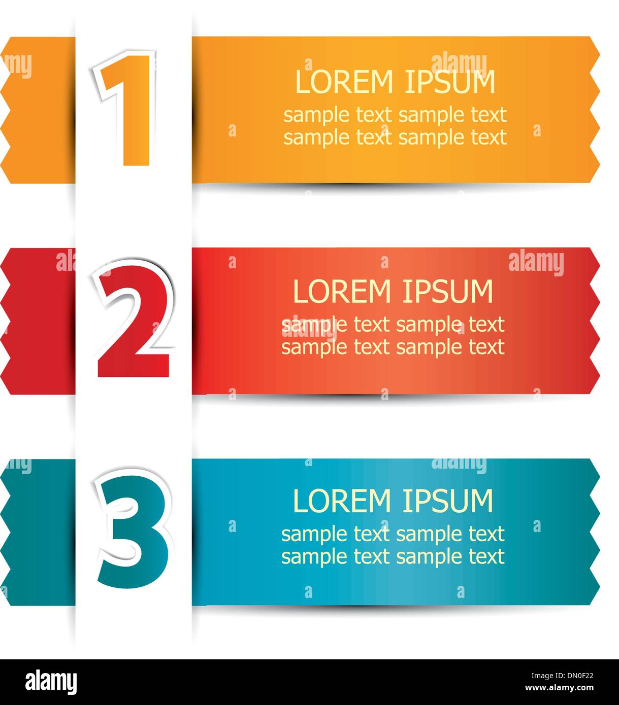 Simple background design color ribbons Stock Vector Images - Alamy