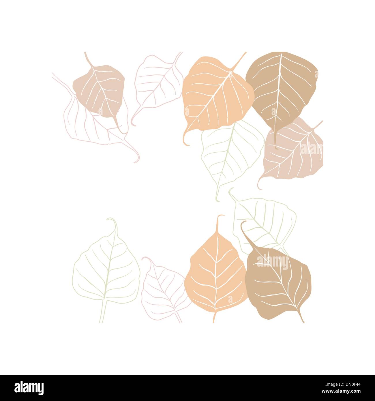 Leaves, spring - vector background Stock Vector Image & Art - Alamy