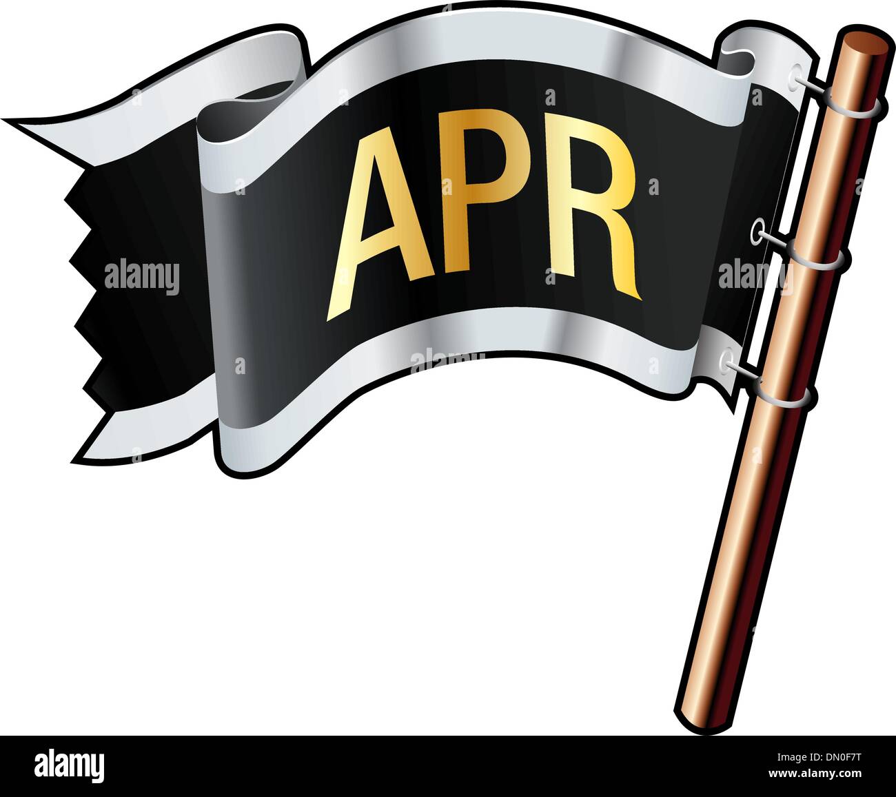 April pirate flag Stock Vector Image & Art - Alamy