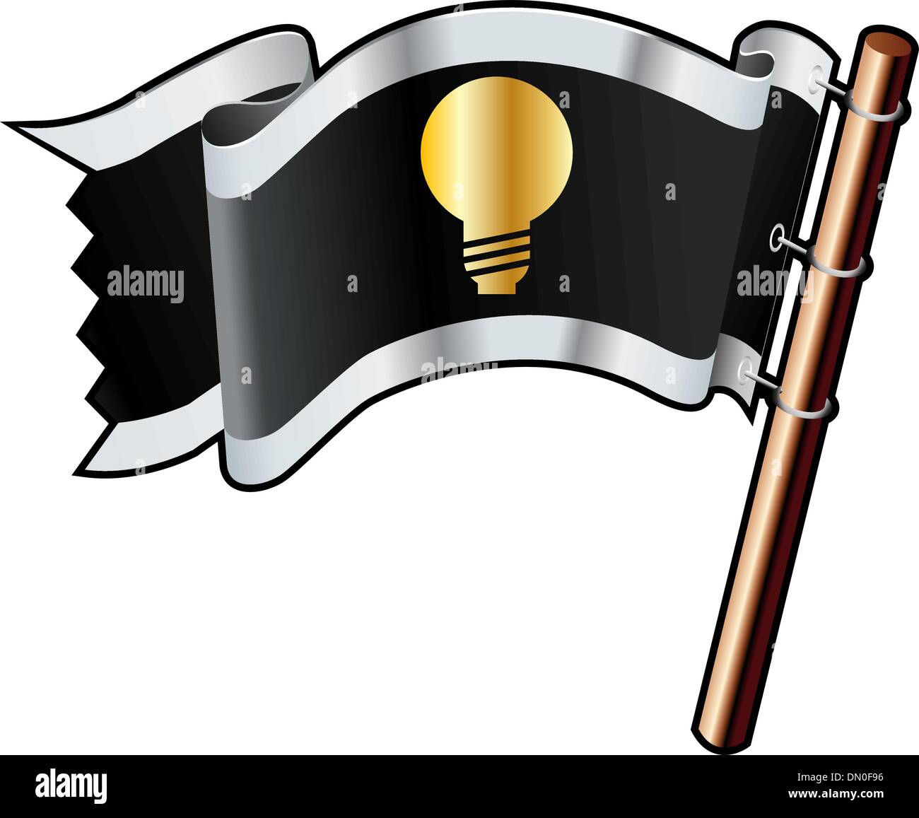 Pirate flag concept Stock Vector Images - Alamy