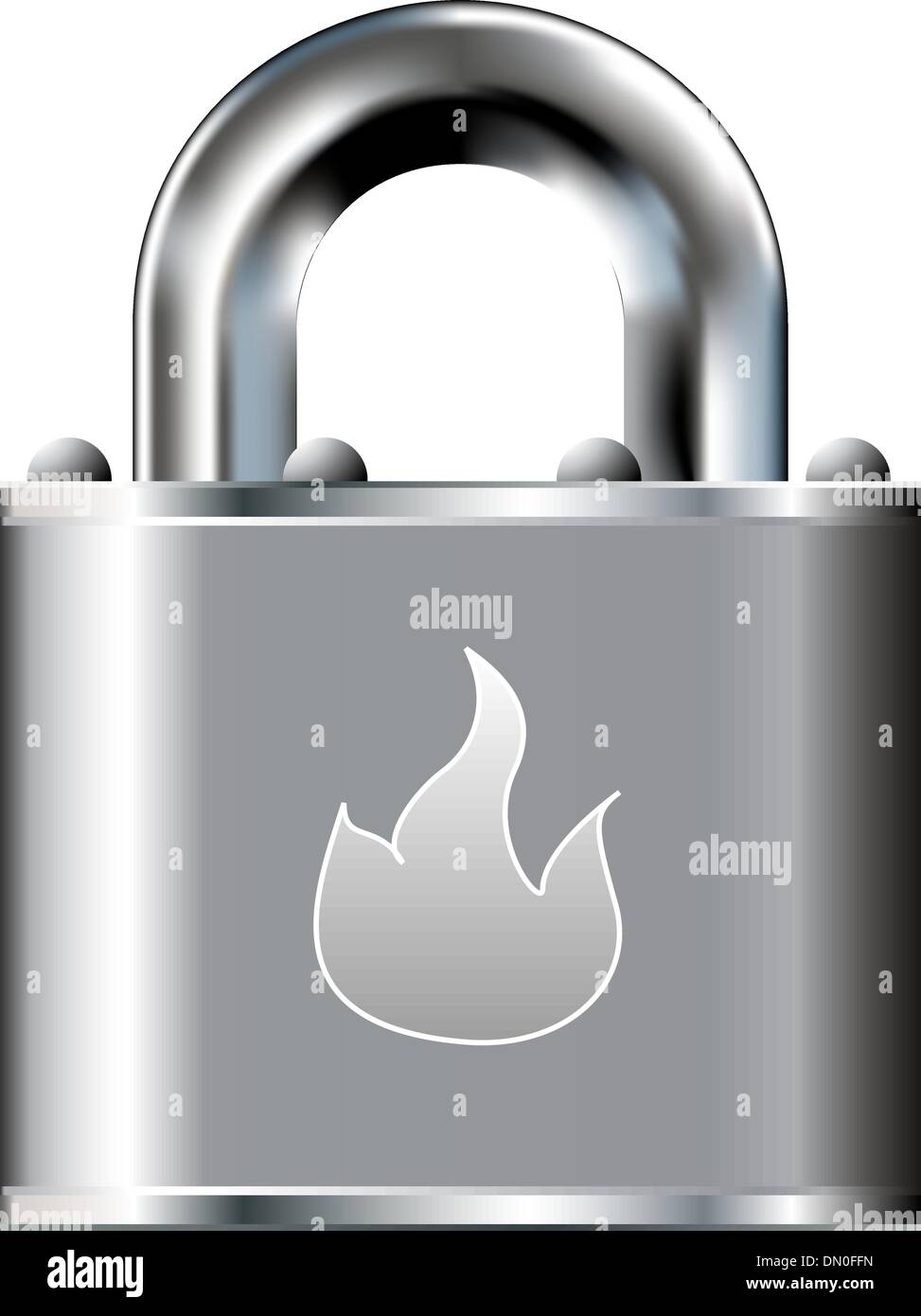 Fire security icon Stock Vector Image & Art - Alamy