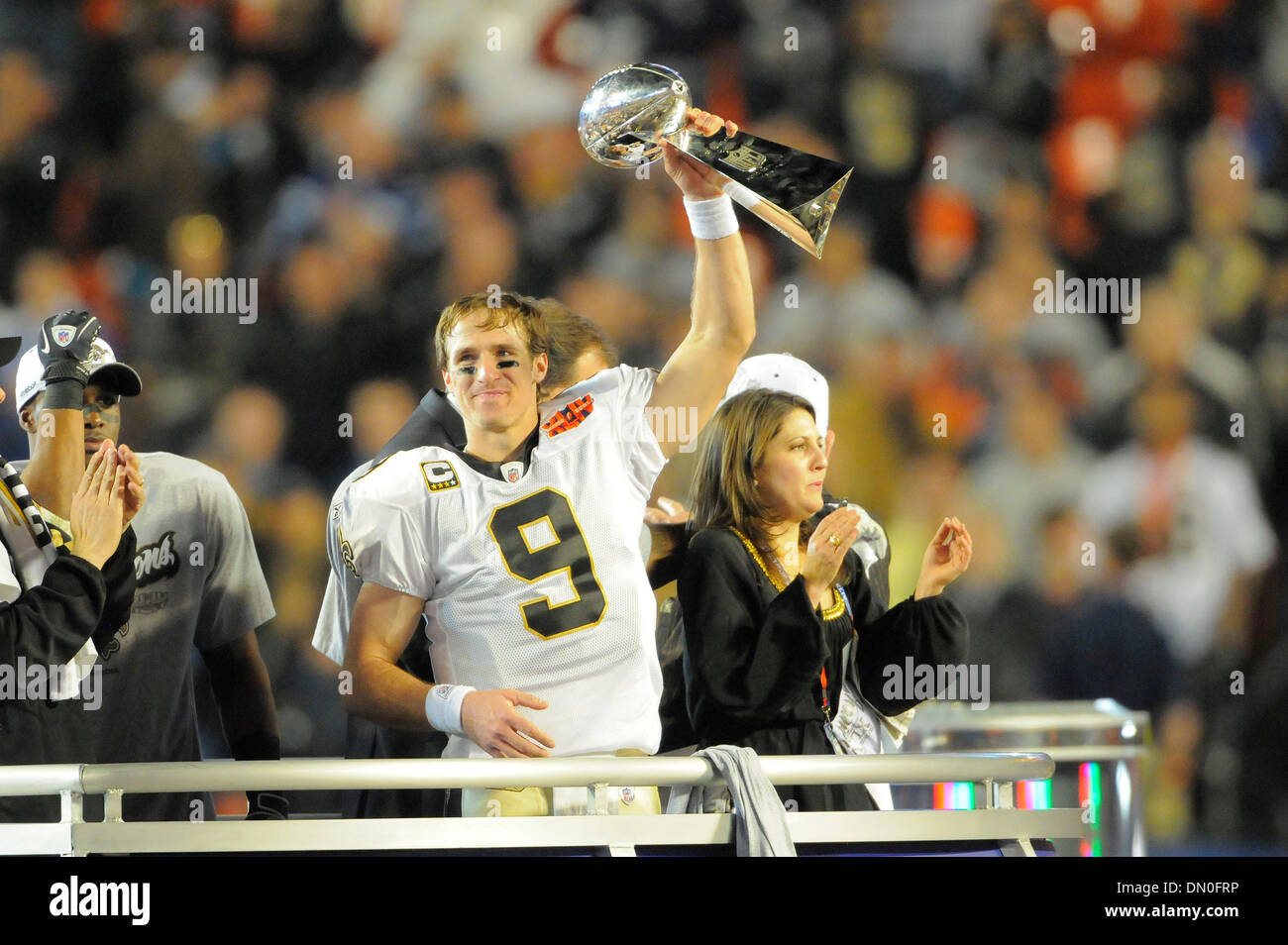 Vince lombardi trophy and miami hi-res stock photography and images - Alamy