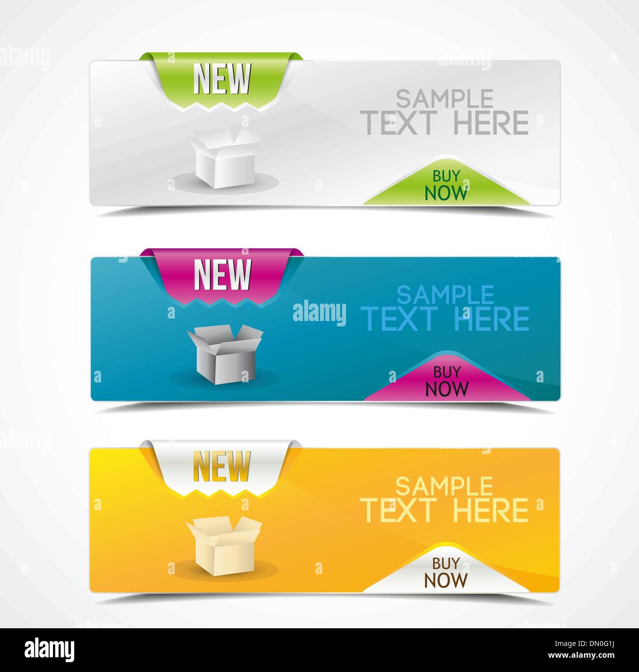Banners green screen Stock Vector Images - Alamy
