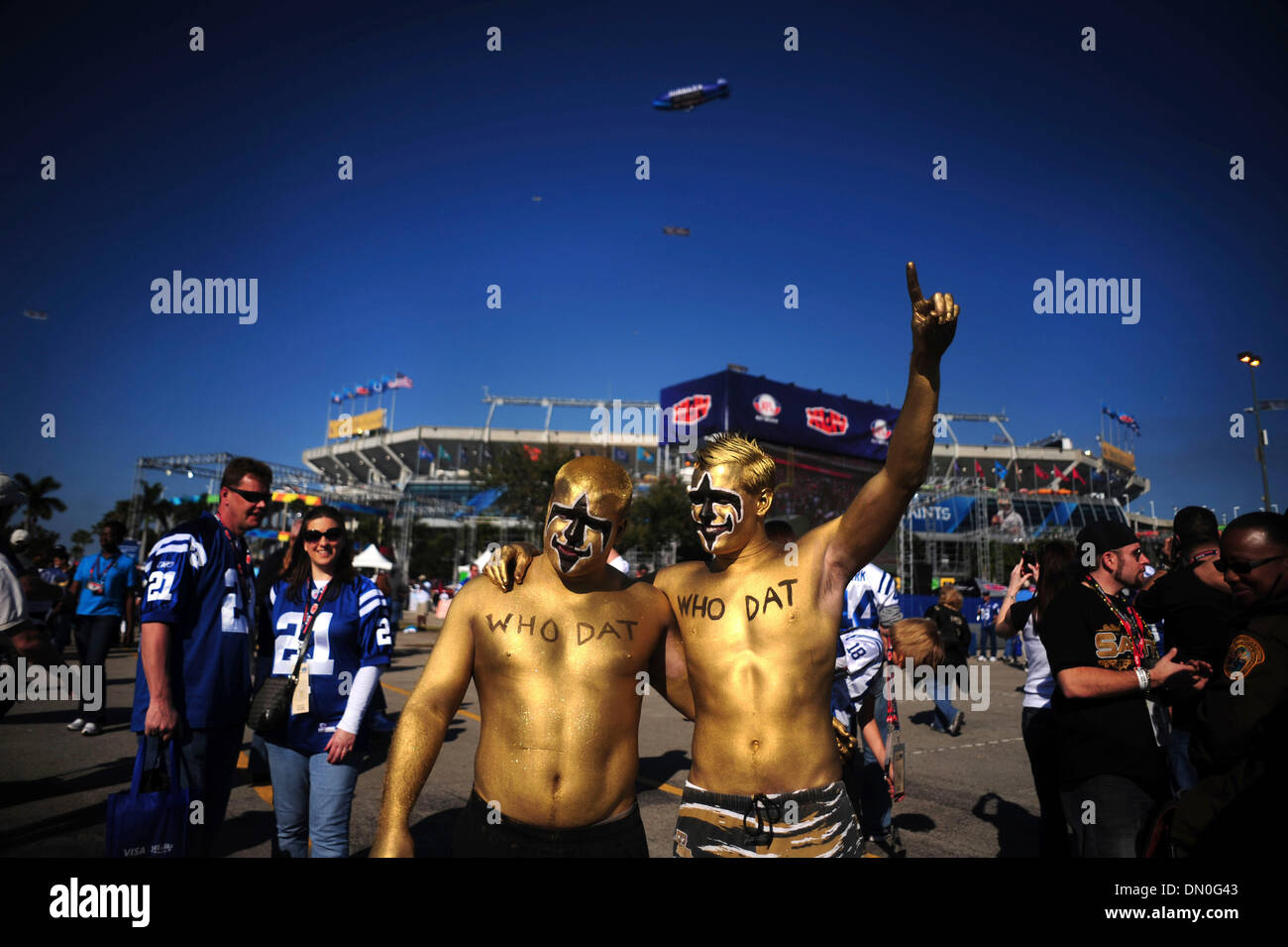Feb. 07, 2010 - Miami Gardens, Florida, U.S. - Brothers GATE HOGAN and ...