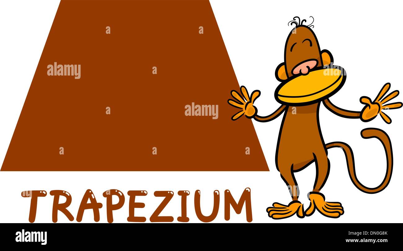 Trapezium shape Stock Vector Images - Alamy