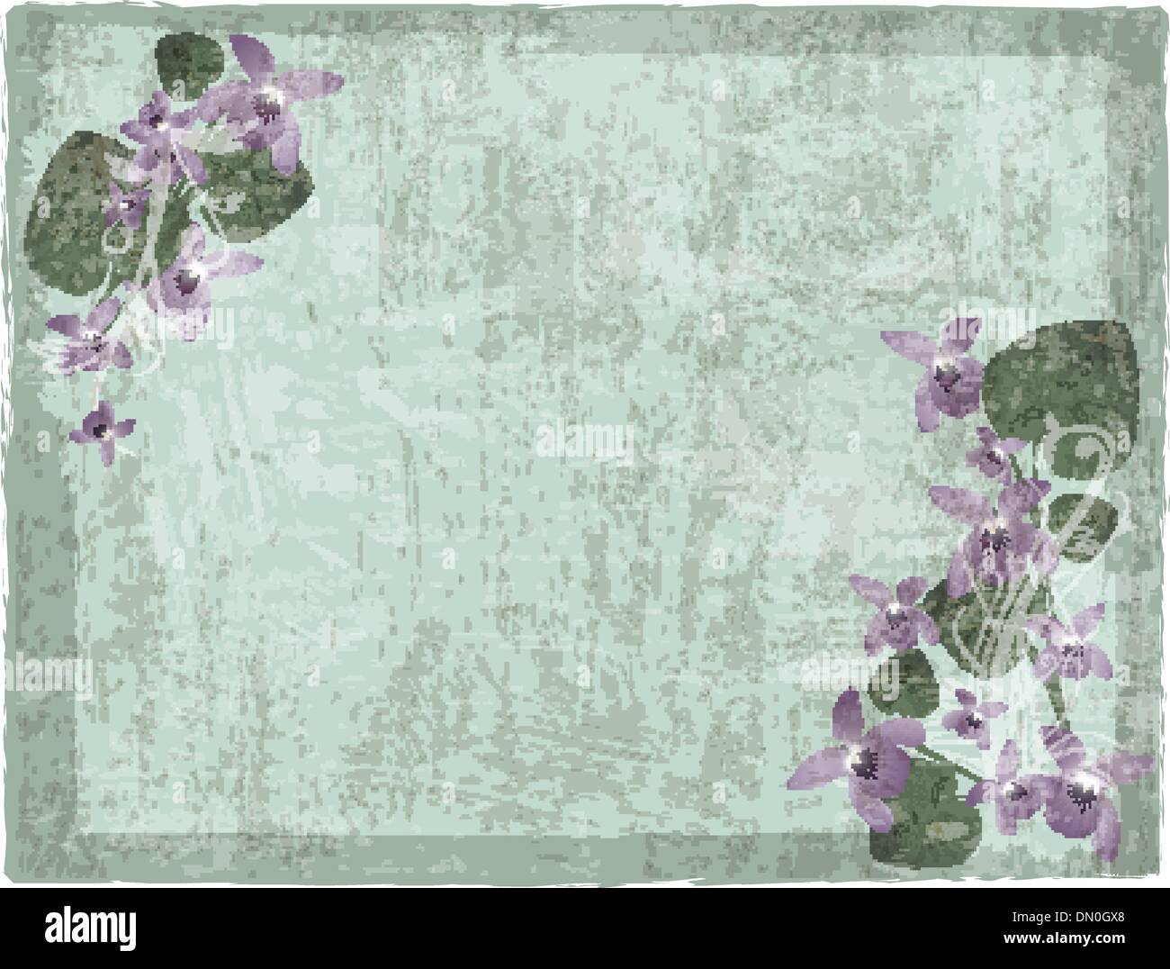 grunge floral background Stock Vector Image & Art - Alamy