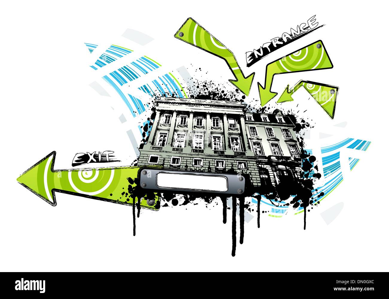 Location building Cut Out Stock Images & Pictures - Alamy