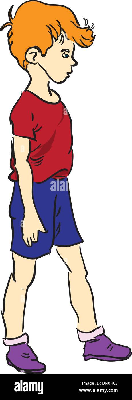 Boy Vector illustration Stock Vector Image & Art - Alamy